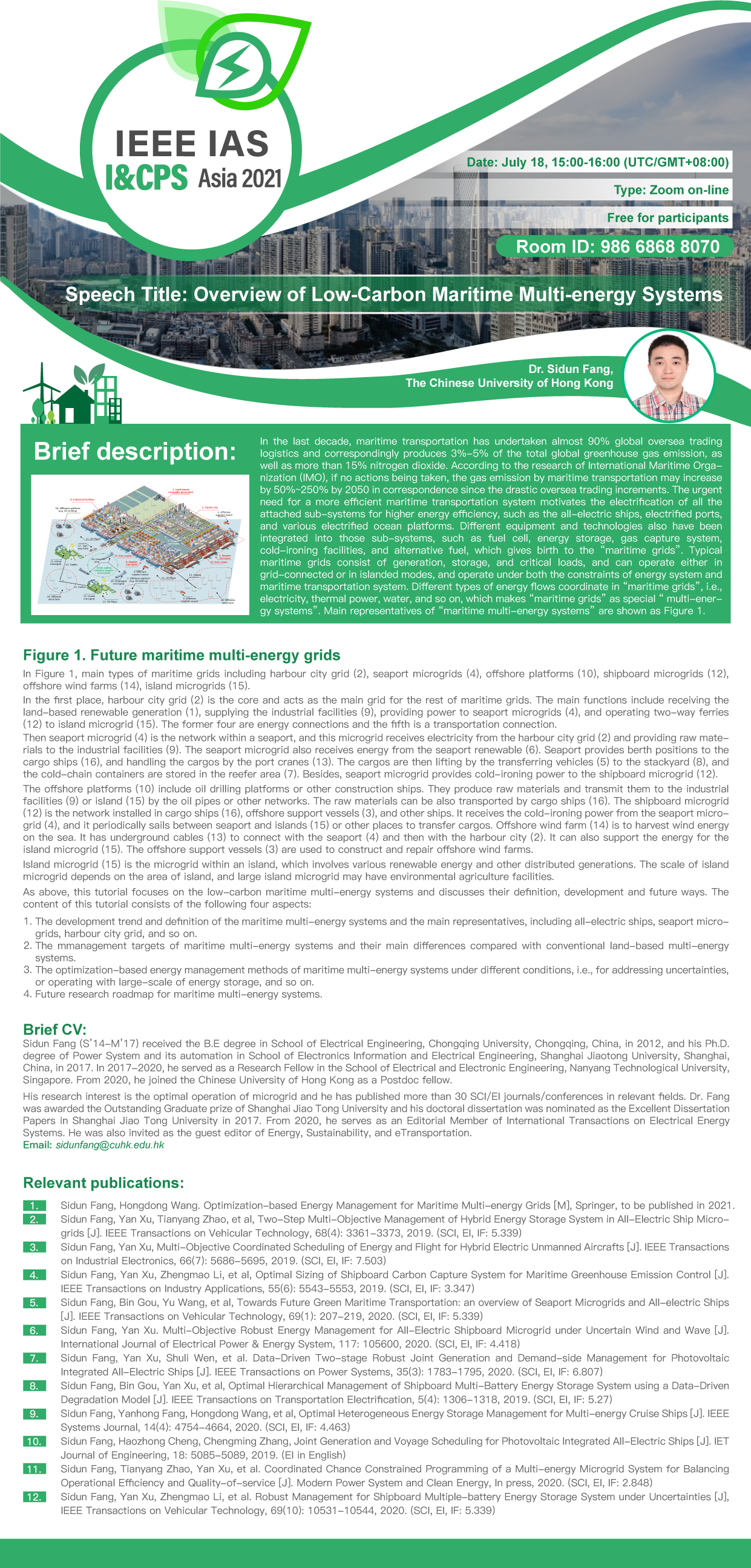 Tutorial | IEEE I&CPS Asia 2021